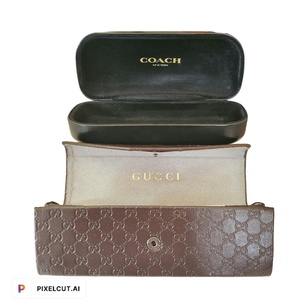 Gucci & Coach Eyeglass Cases. Authentic Great Used Co… - Gem